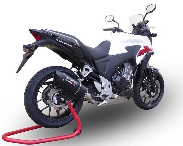 Honda CB500X 2013-2015 GPR Exhaust Full System With Furore Muffler Sil ...