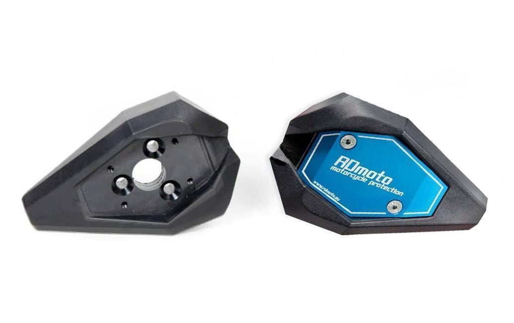 Kawasaki Versys 650 2006-2014 RD Moto Frame Sliders Protectors Black K ...