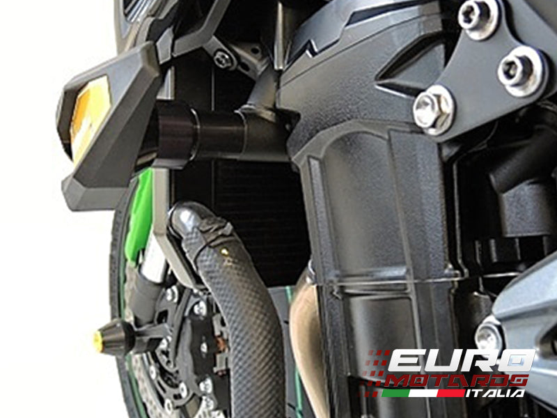 Kawasaki Z900 2017-2023 RD Moto Crash Frame Sliders Protectors Black K ...