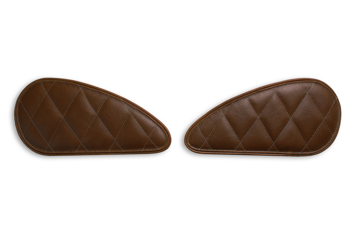 Triumph Thruxton 2004-2015 Luimoto Tank Leaf Diamond Knee Grip Pads 3 ...