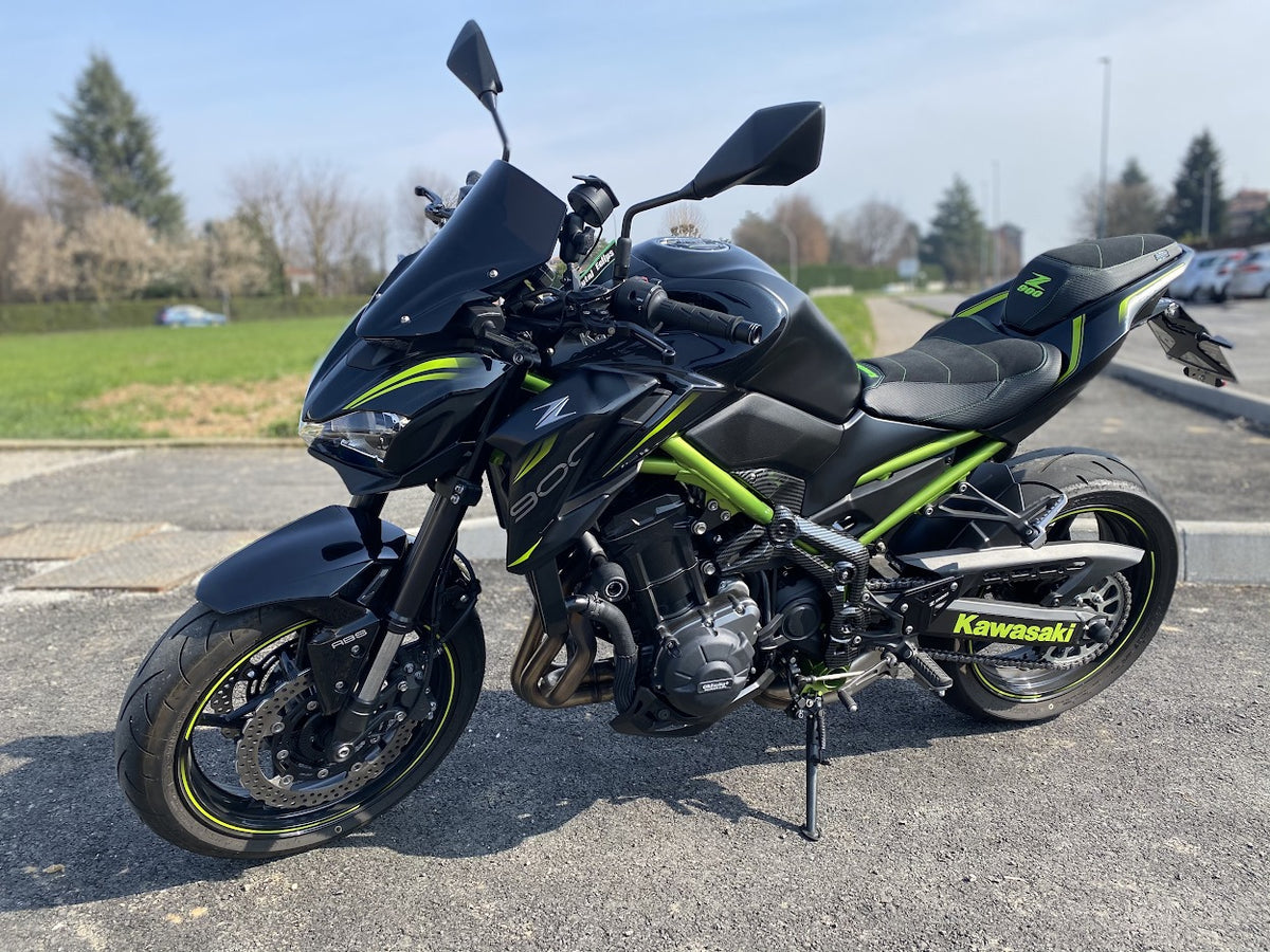 Kawasaki Z900 2017-2020 Tappezzeria Italia Comfort Memory Foam Seat Co ...